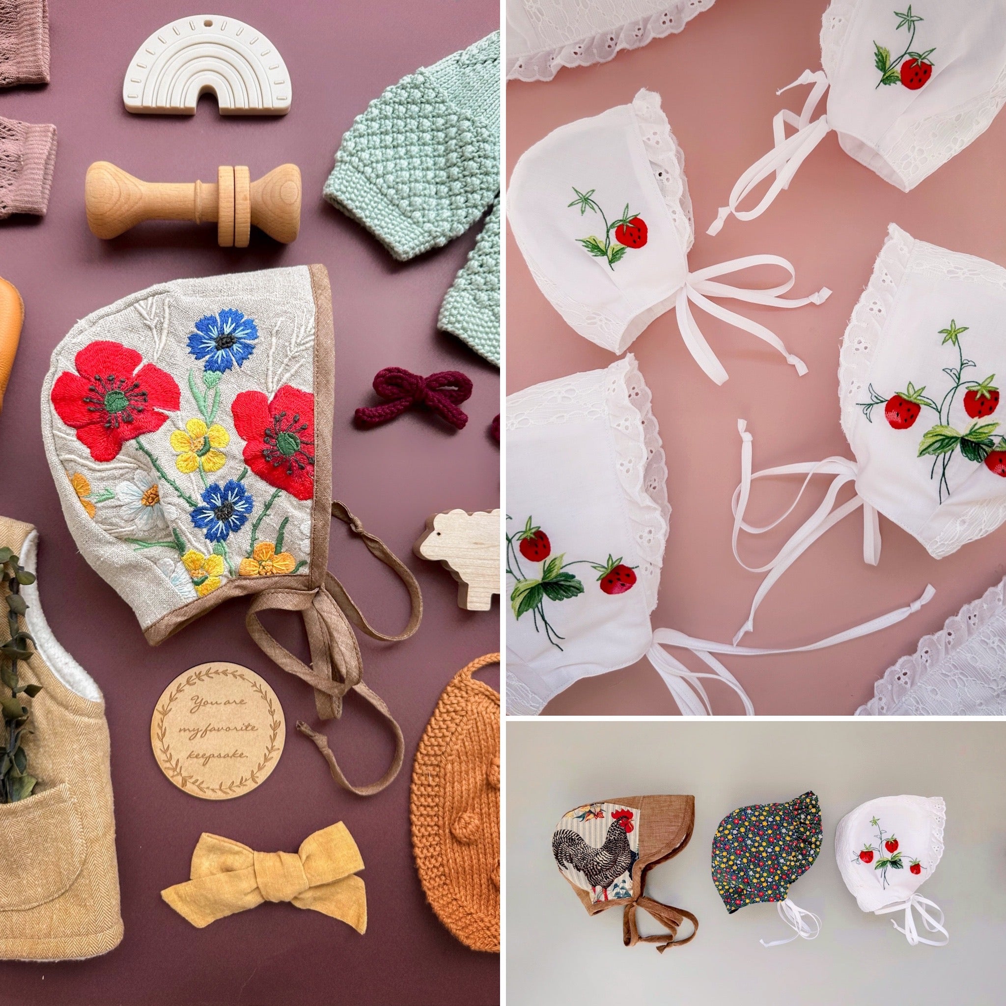 New bonnets just added! – Sweet As April