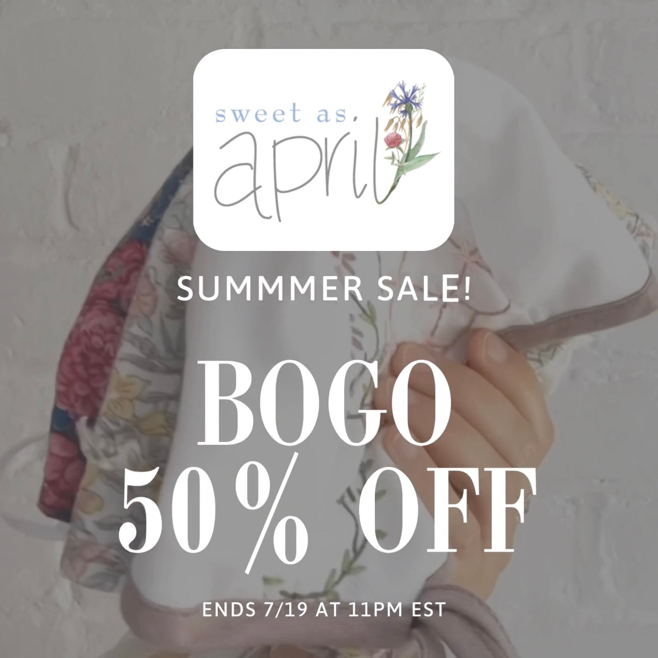 BOGO 50% off! – Sweet As April