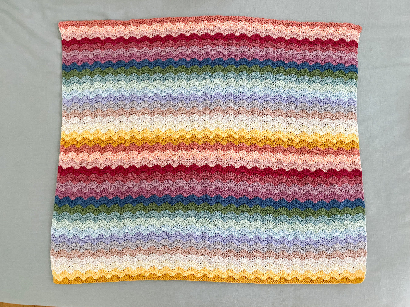 Instant Download: Hope Blanket Crochet Pattern – Sweet As April